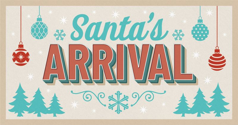 Santa's Arrival Event - Palisades Center